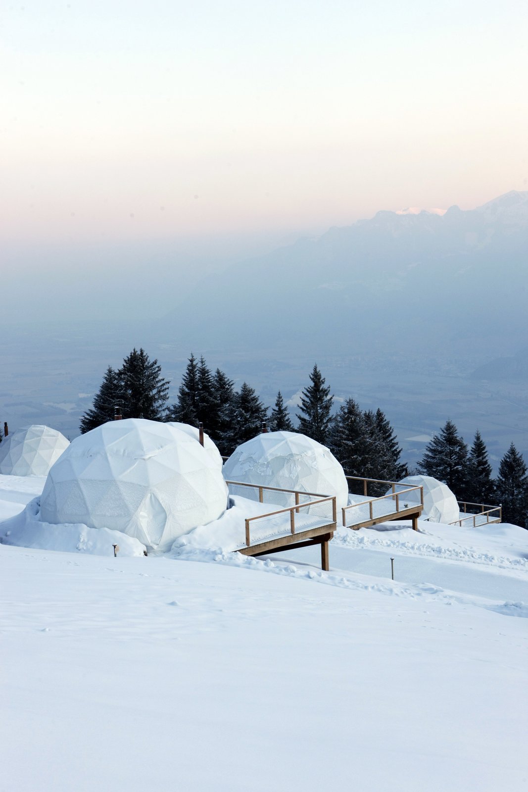 Go Eco-Friendly Glamping in These Geodesic Domes in the Swiss Alps ...